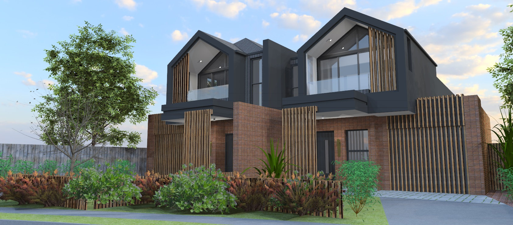 195Proposed 2 units (Duplex)